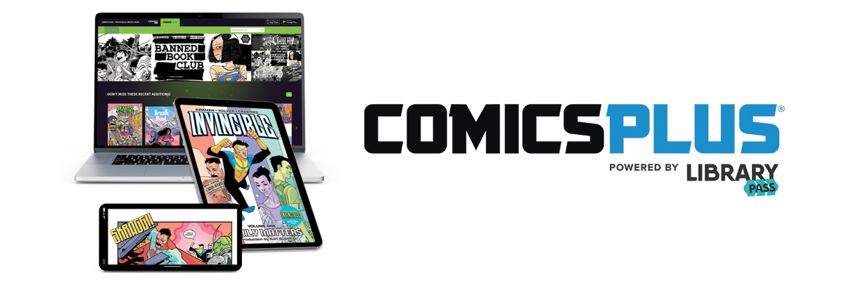 Comics Plus Logos and Images